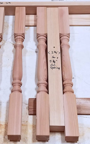 Baluster Spacing: How far apart? How many do I need?
