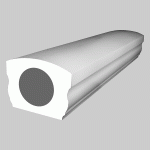 Front Porch Railing, Exterior Polyurethane Balustrade Railing