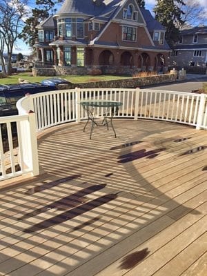 Cedar Deck Railing System for a Robust Wood Porch or Deck