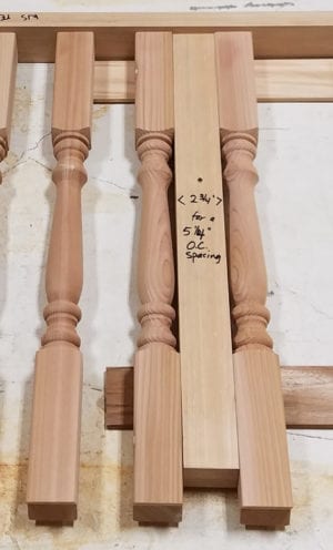 Porch Railing Installation Instructions, Exterior Cedar Rail Install