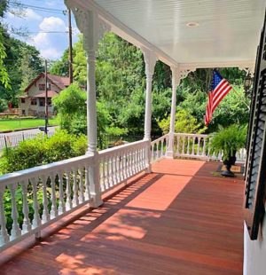 Wood Porch Spindles, Turned Cedar Balusters for Porches