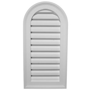 Gable Vents, Functional or Decorative Gable End Vent Louvers