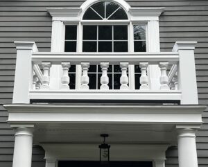 Polyurethane Balusters for Exterior Porch Railings, Synthetic Rail Spindles