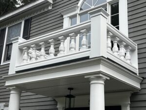 Polyurethane Balusters for Exterior Porch Railings, Synthetic Rail Spindles