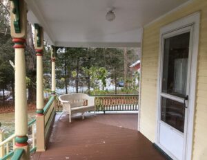 Cedar Deck Railing System for a Robust Wood Porch or Deck