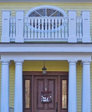 Wood Porch Spindles, Turned Cedar Porch Railing Spindles